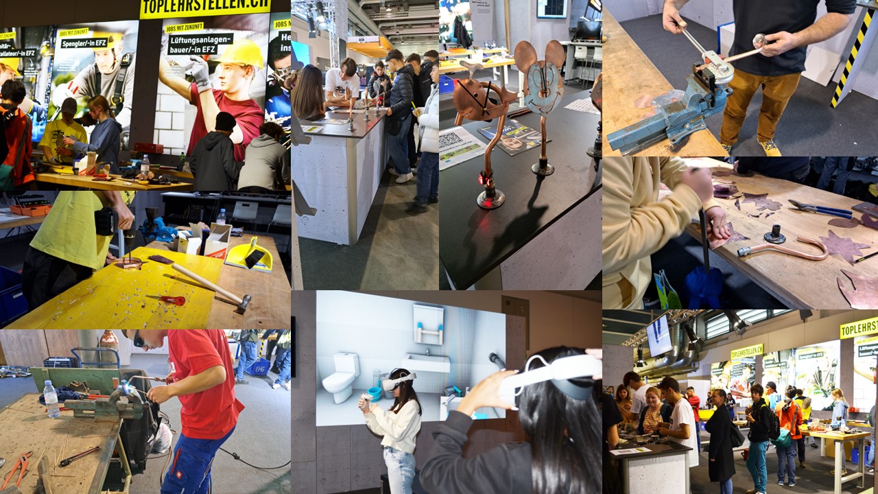 Berufsmesse 2022 - suissetec nordostschweiz